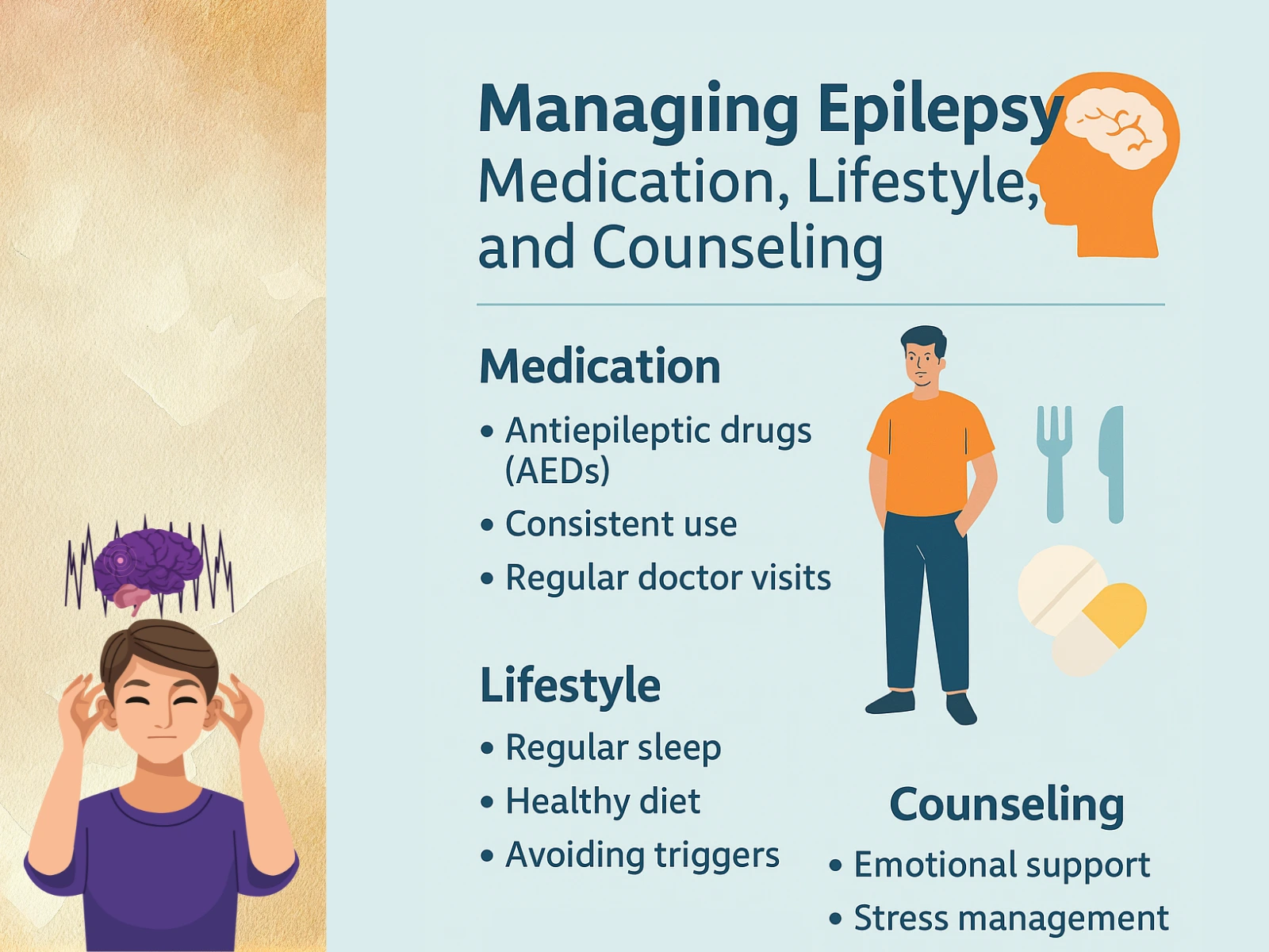 Managing Epilepsy: How Medication, Lifestyle & Support Make a Difference
